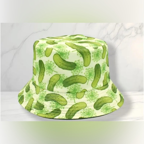 Accessories | Green Pickle Adult New Bucket Hat | Poshmark